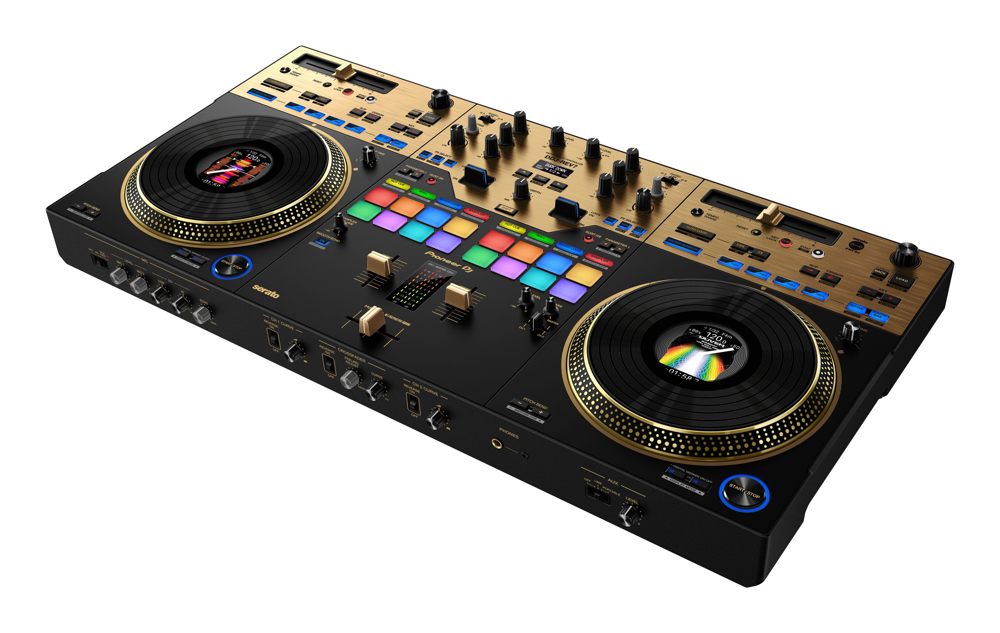 Pioneer DDJ-REV7-N Scratch-Style 2-Channel Professional Controller for ...