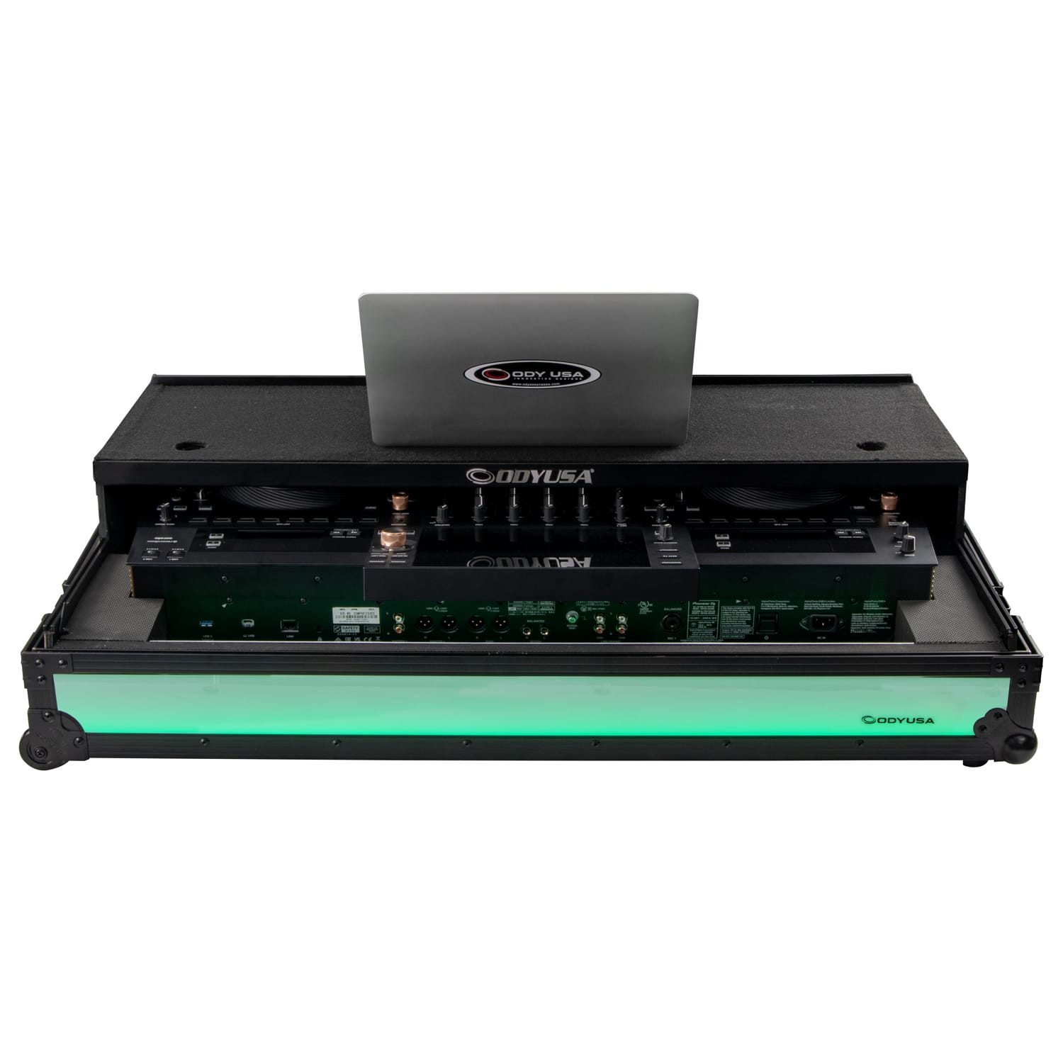 Odyssey FFXOPUSQUADCW1 Flight Effects Case with Glide Style Laptop Platform