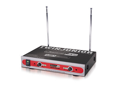 Jammin Pro TWIN JUNIOR Dual VHF Wireless Microphone System